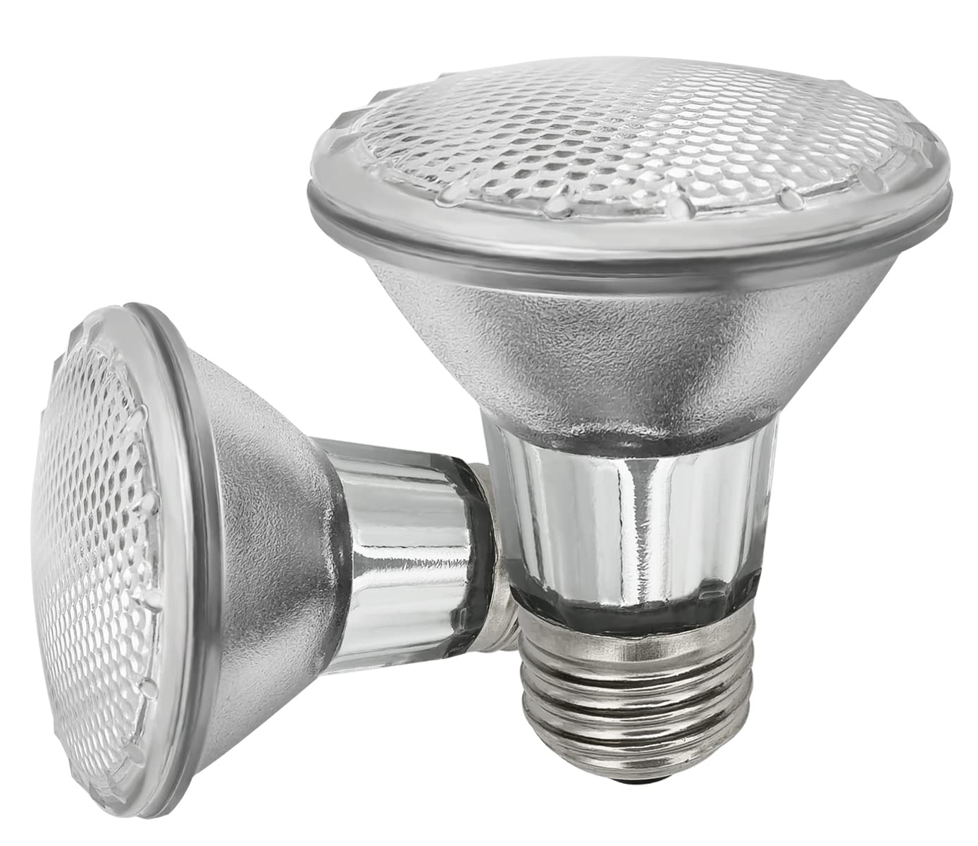 Par20 Bulbs, 2 Pcs 120V 50W Par20 Flood Light Bulbs, E26 Medium Base Long Lasting Life High Output Reflector Flood Lights -Warm Light