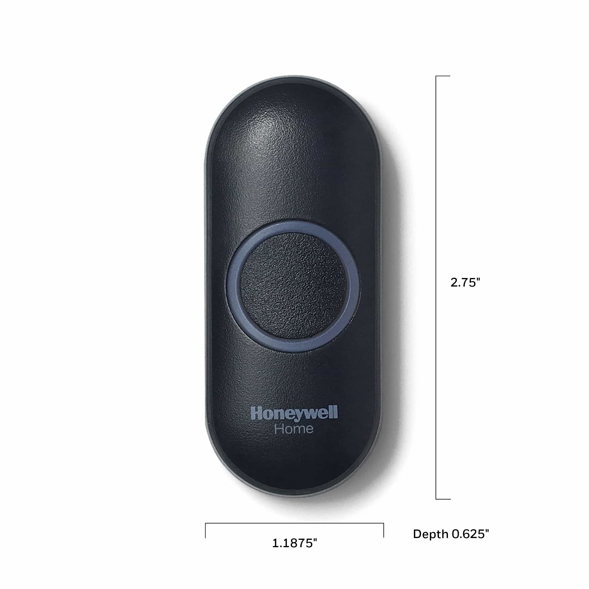 Honeywell Home RPWL401B2000/A Wireless Surface Mount Push Button , Black