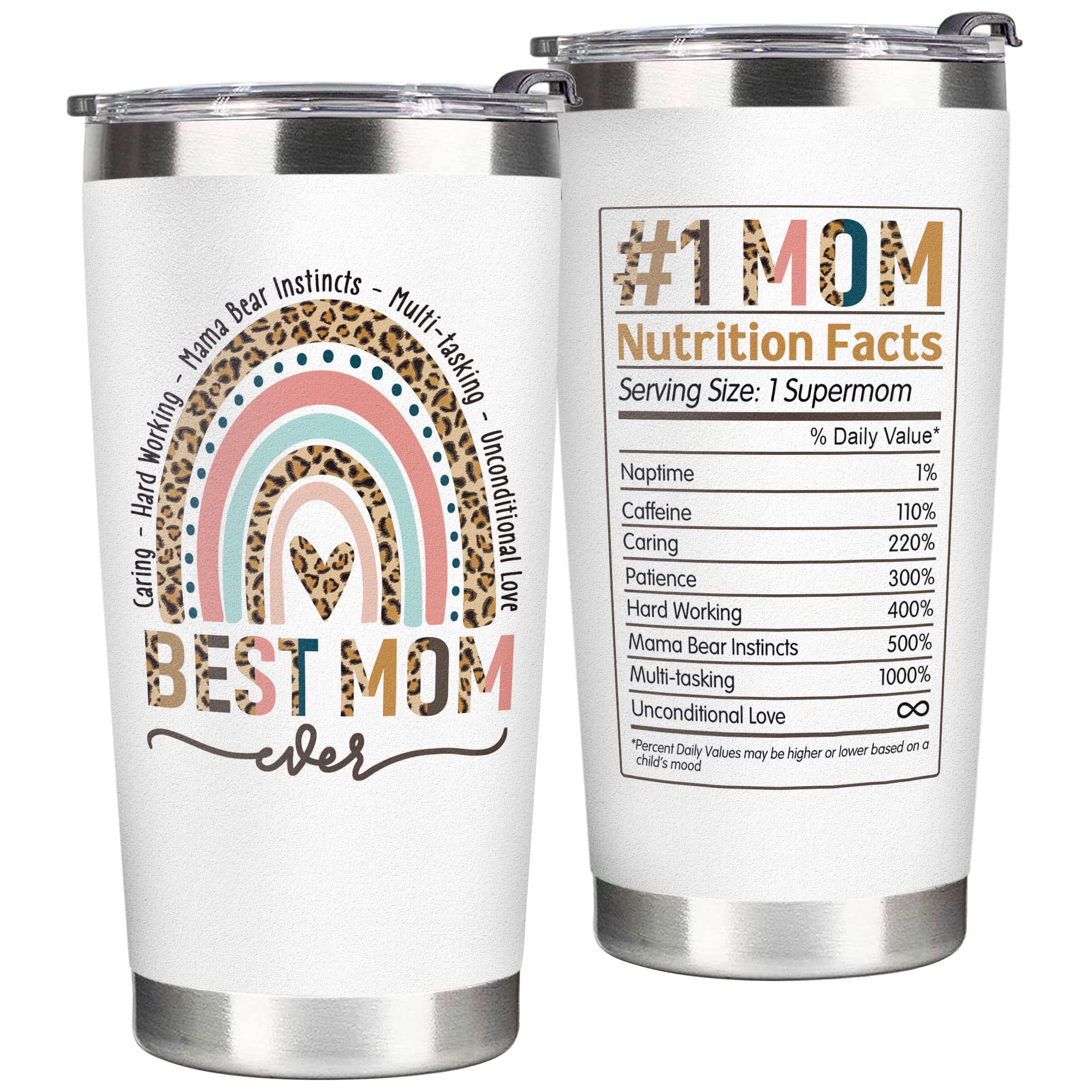 Christmas Gifts for Mom from Daughter, Son - Mom Christmas Gifts - Mom Gifts from Daughters, Sons - Mom Birthday Gifts, Birthday Gifts for Mom - Great Mother Gifts, Presents for Mom, Mom Tumbler 20Oz