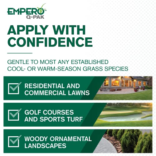 Empero Q-Pak Nutsedge Killer (Compare to SedgeHammer Plus) - 13.5 Grams Turf Herbicide - Kills Nut Grass in Established Lawns, Ornamental Turfgrass, & Landscape Areas