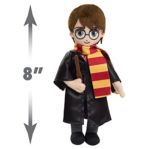 Harry Potter™ 8-Inch Spell Casting Wizards Harry Potter™ Small Plushie with Sound Effects, Kids Toys for Ages 3 Up by Just Play