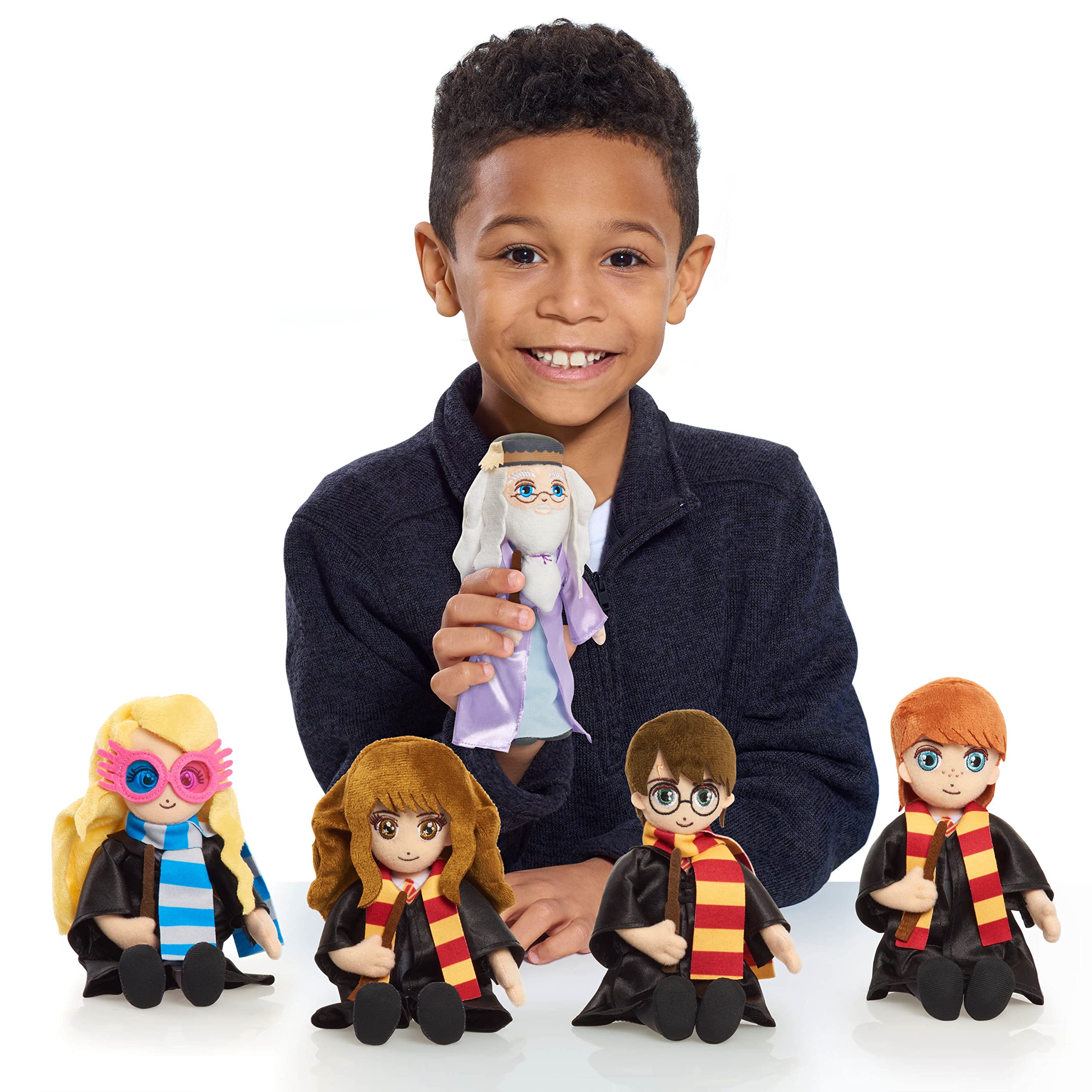 Harry Potter™ 8-Inch Spell Casting Wizards Hermione Granger™ Small Plushie with Sound Effects, Kids Toys for Ages 3 Up by Just Play