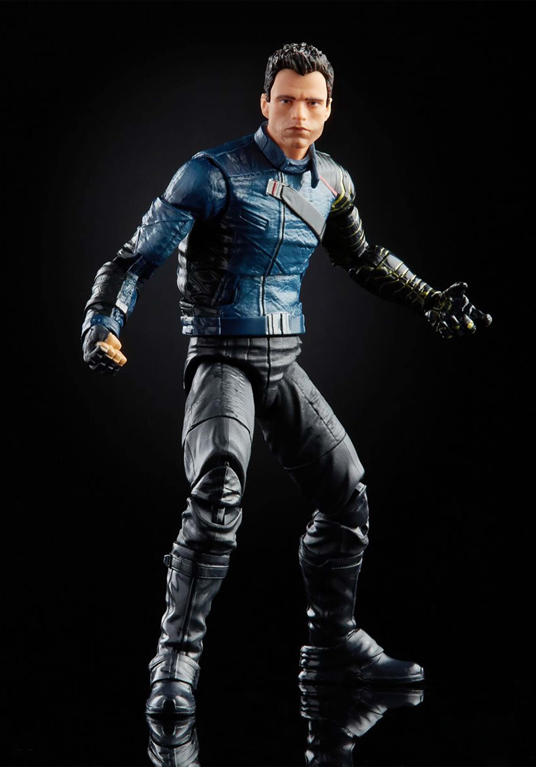 Marvel Legends Series Avengers 6-inch Action Figure Toy Winter Soldier, Premium Design and 2 Accessories, for Kids Age 4 and Up