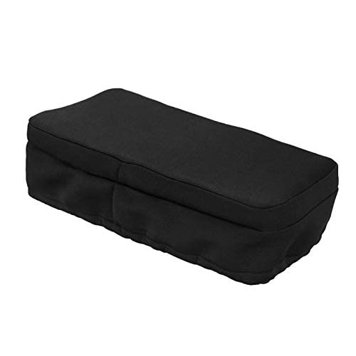 iayokocc Knee Walker Pad Cover- Memory Foam Knee Walker Cushion for Cover Knee Scooter Cushion- Improves Comfort,Soft Padding Fits Most Walkers(Black)
