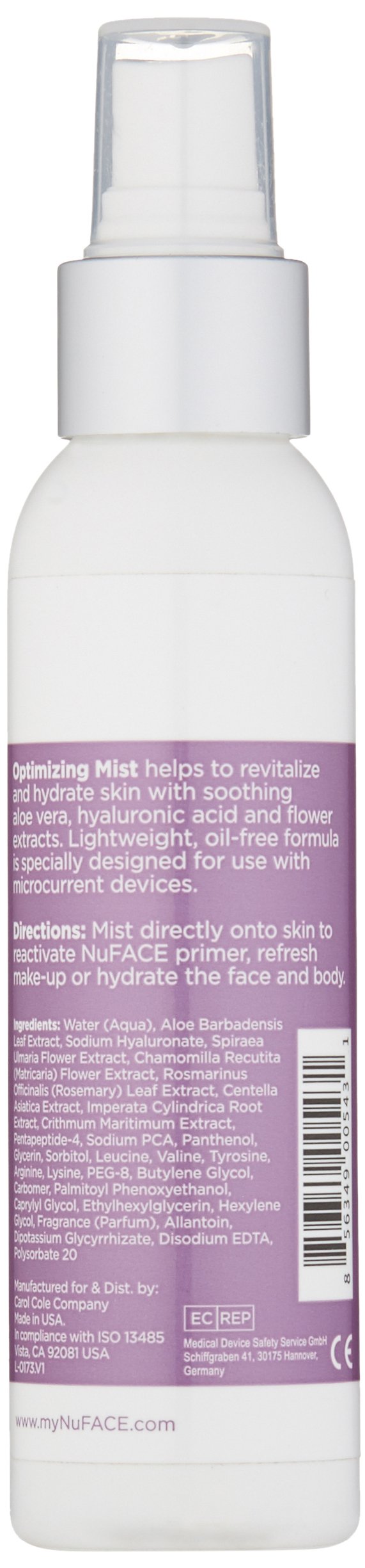 NuFACE Optimizing Mist, 4 fl Oz.