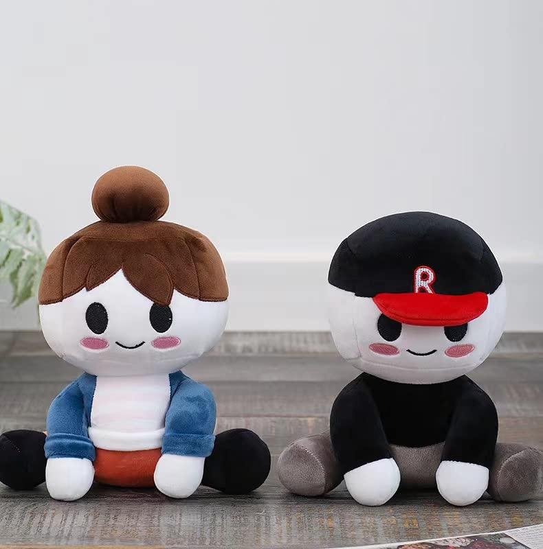 Blox Buddies Plush 7.8 inch blox Buddy Bacon Hair noob Plushie pet x Toys Stuffed Plush Pillow Decoration