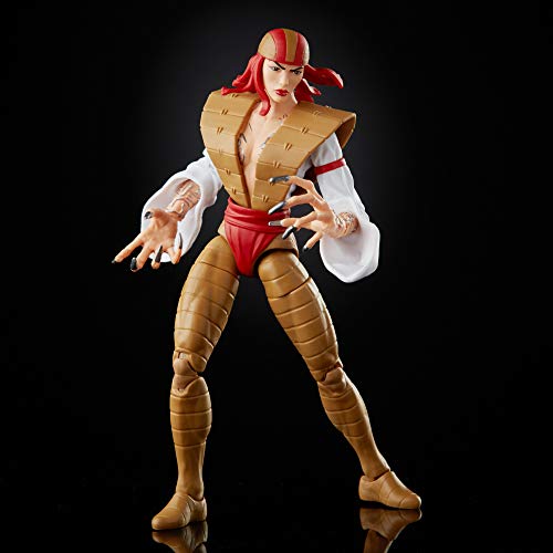 Marvel Legends Series 6-inch Collectible Lady Deathstrike Action Figure, Includes 1 Build-A-Figure Part(s), Premium Design