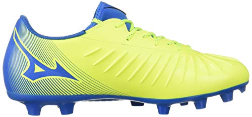 Mizuno Unisex Rebula III Select Soccer Shoe, Safety Yellow-Blue, 11 US Men