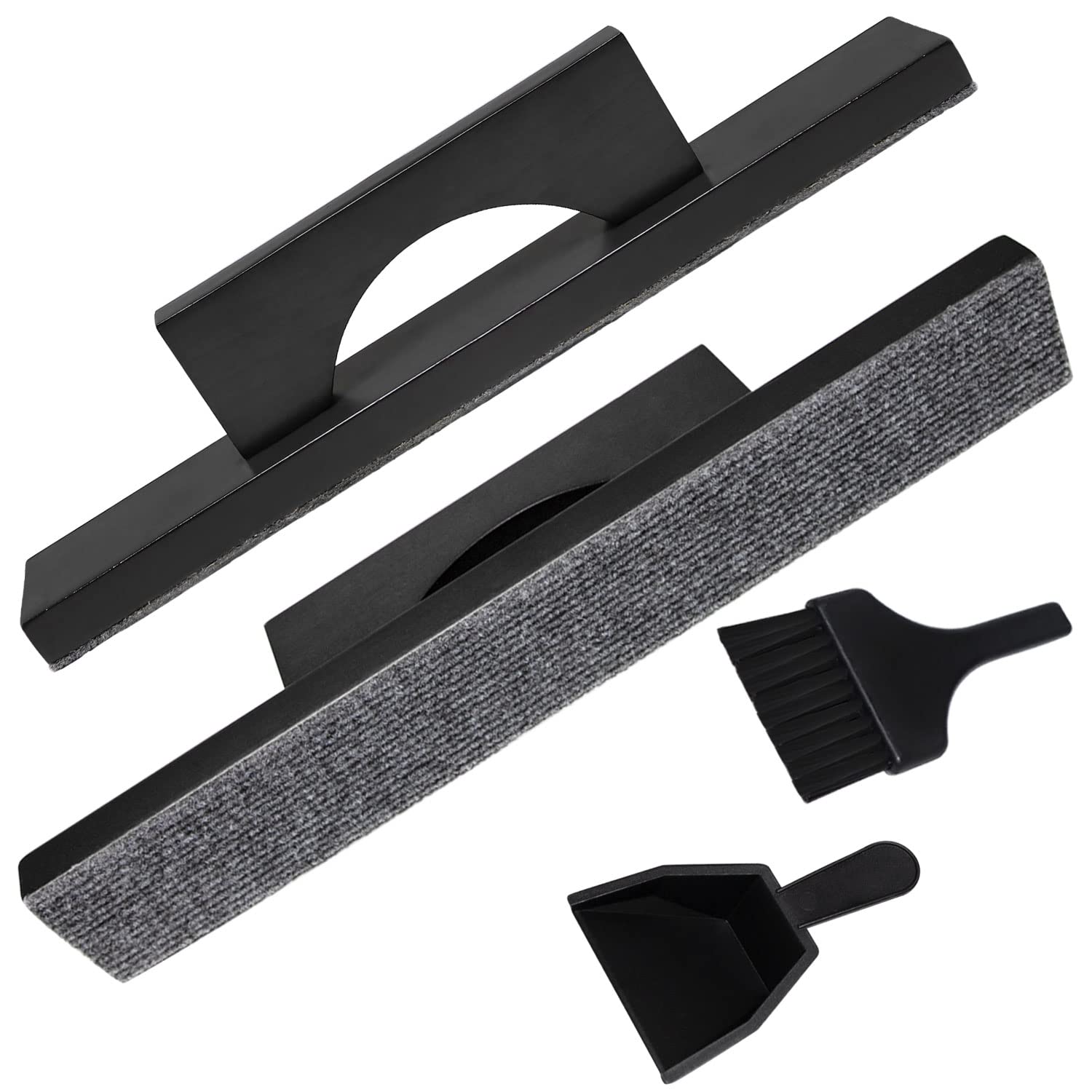 YDDS Shuffleboard Wax with Brush Set with Shuffleboard Sand Slow Speed, Shuffleboard Table Brush, Mini Dustpan and Brush for Shuffleboard Table