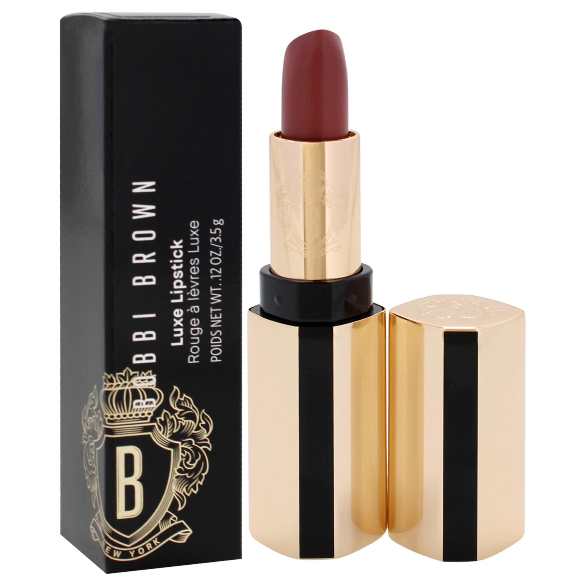 Bobbi Brown Luxe Lipstick - Bahama Brown for Women - 0.12 oz Lipstick
