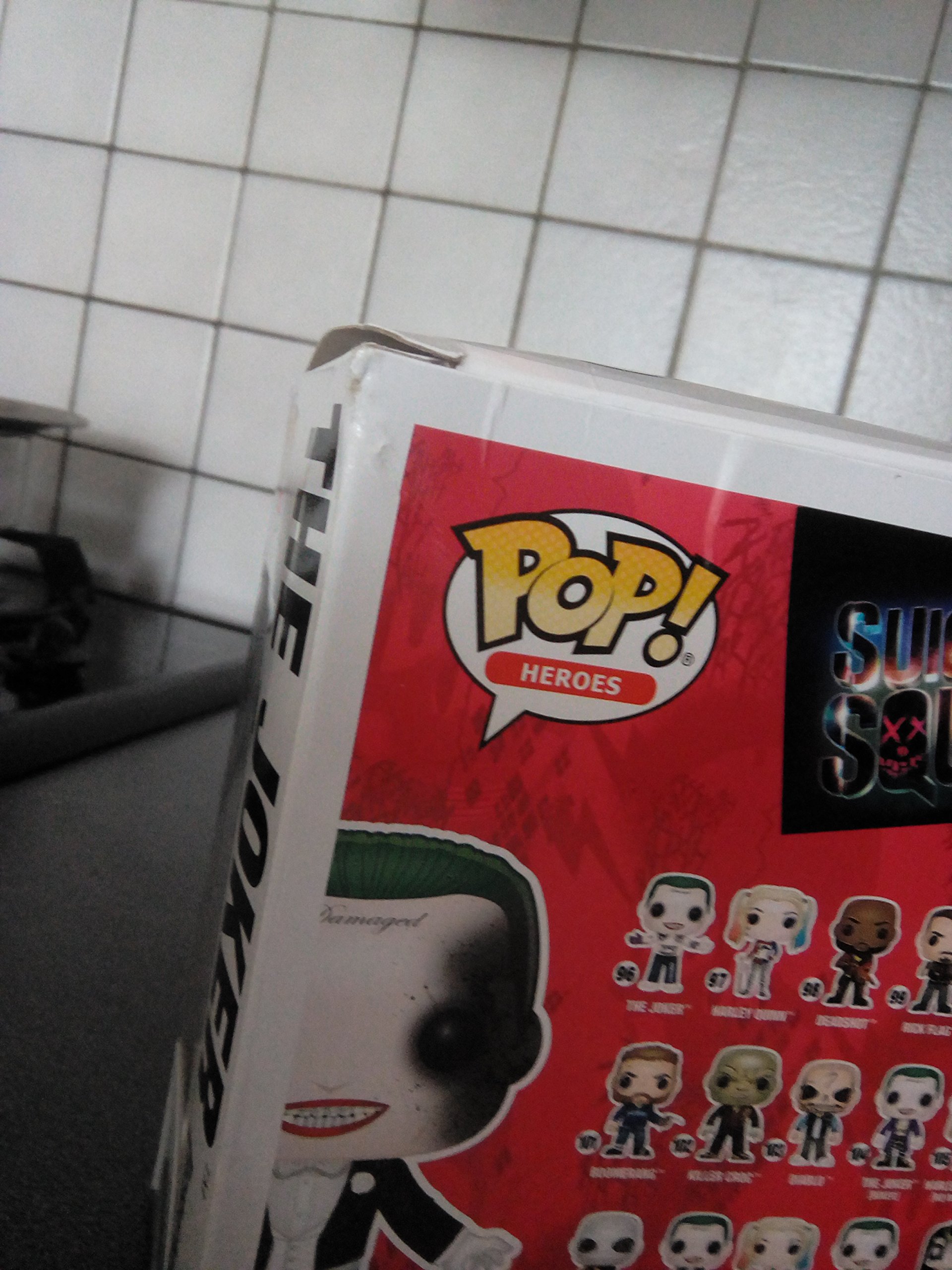 Funko 2016 NYCC Exclusive Pop! Heroes Suicide Squad Joker Grenade #147 Limited Edition
