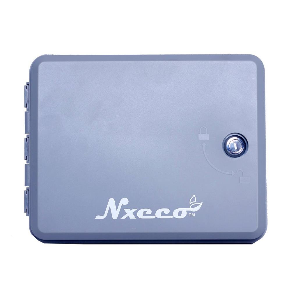 NxEco Universal Irrigation Controller Cabinet UCC100, Indoor and Outdoor Box for Sprinkler and Timer Controller, Weather Resistance Mounting Plate, Impact Resistence