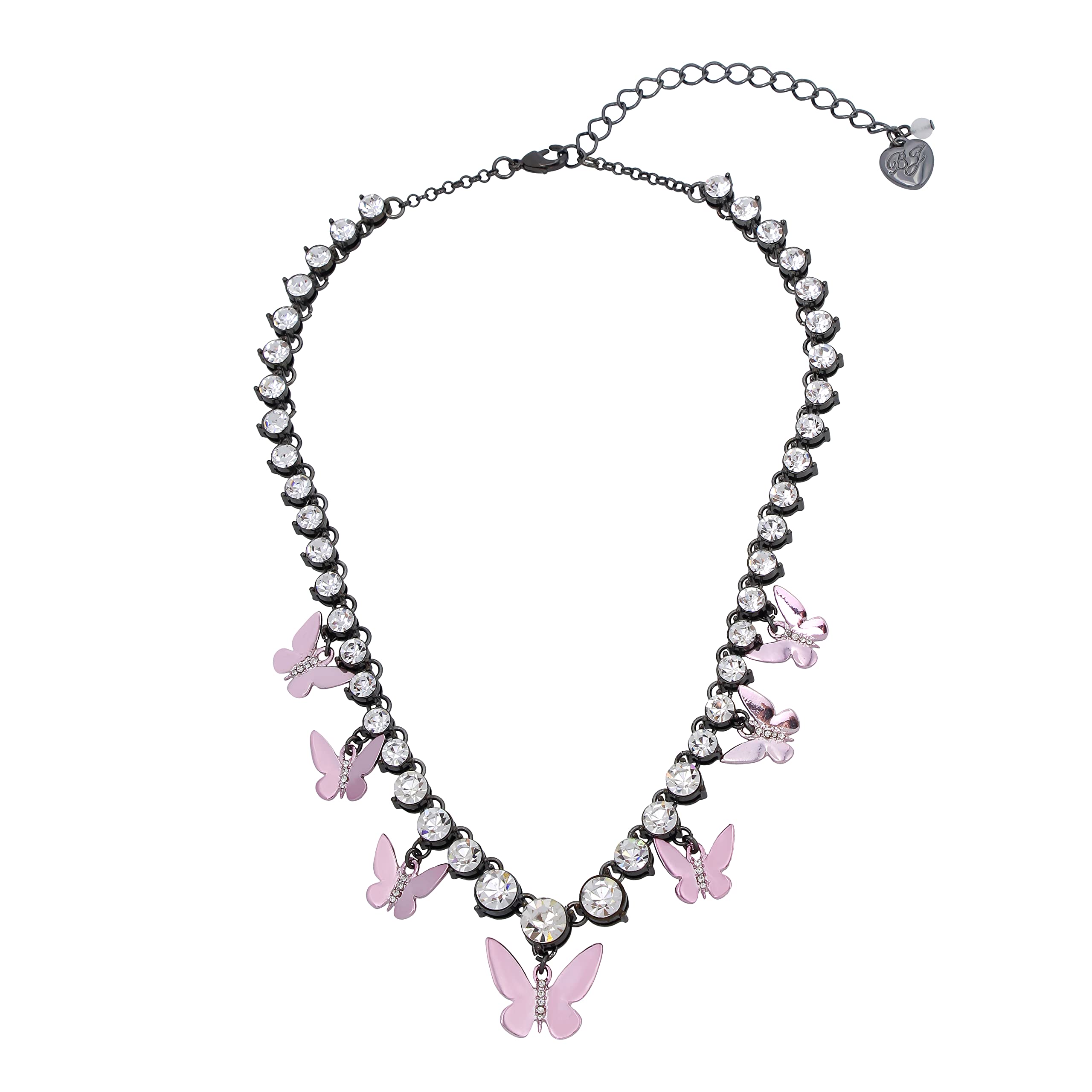 Betsey Johnson Butterfly Charm Necklace
