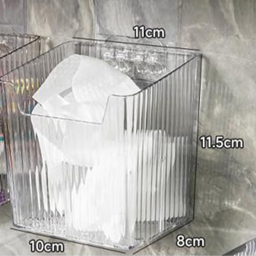 Facial Towel Holder Efficient Space Saving Wall Mount Storage Organizer Bathroom Kitchen