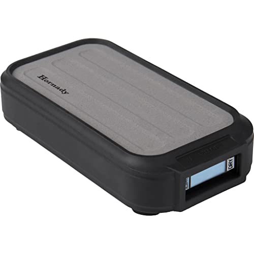 Hornady Rapid Dry Dehumidifier Stone - Rechargeable Dehumidifier for Gun Safe and Cases, Protect Your Firearms and Valuables from Moisture - Unlimited Use, With Moisture Level Indicator - Item 95898