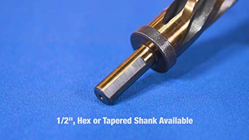 Drill America 3/4" Bridge/Construction Reamer with 1/2" Shank, DWR Series