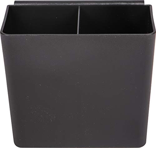 Carlisle FoodService Products L1035 Stir Stick/Straw Caddie, 5" Width x 4-1/2" Height x 3" Depth