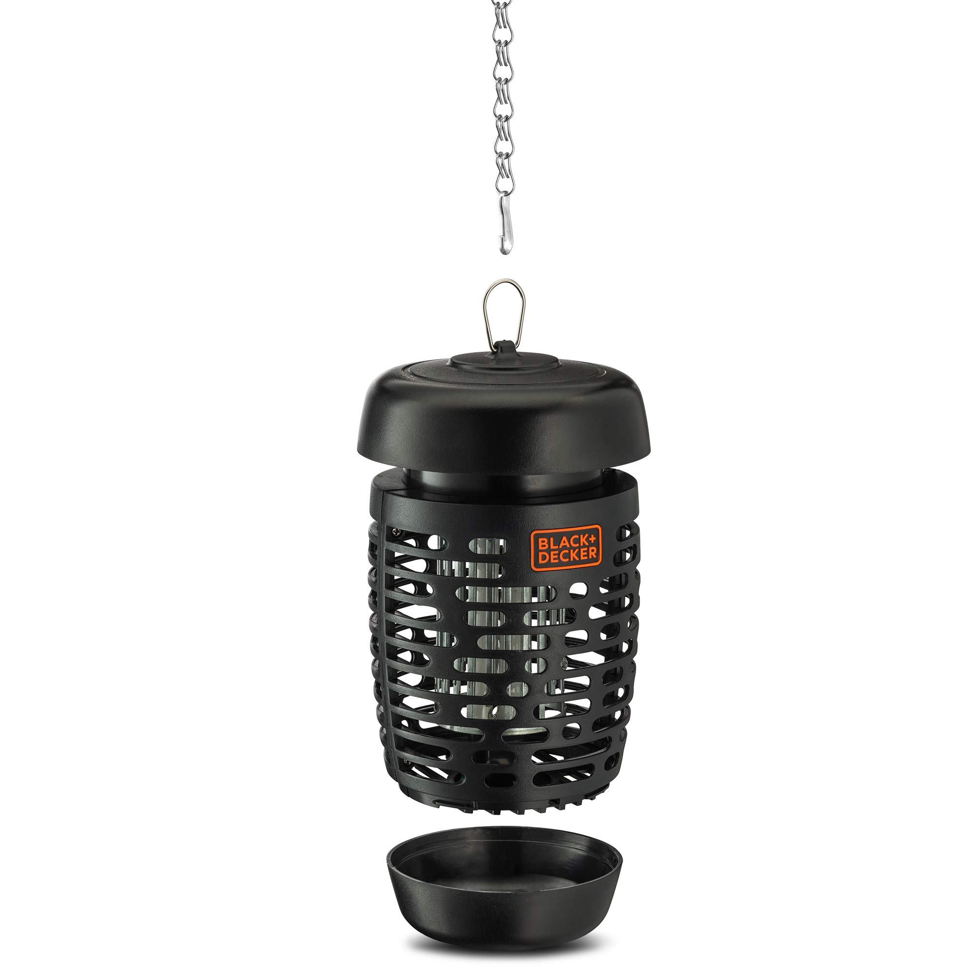 BLACK + DECKER Bug Zapper- Mosquito Repellent and Mosquito Zapper- Fly Traps for Indoors & Outdoors- Gnat & Moth Traps- Bug Catcher & Killer 600 Sqft Coverage Fly Trap for Insects