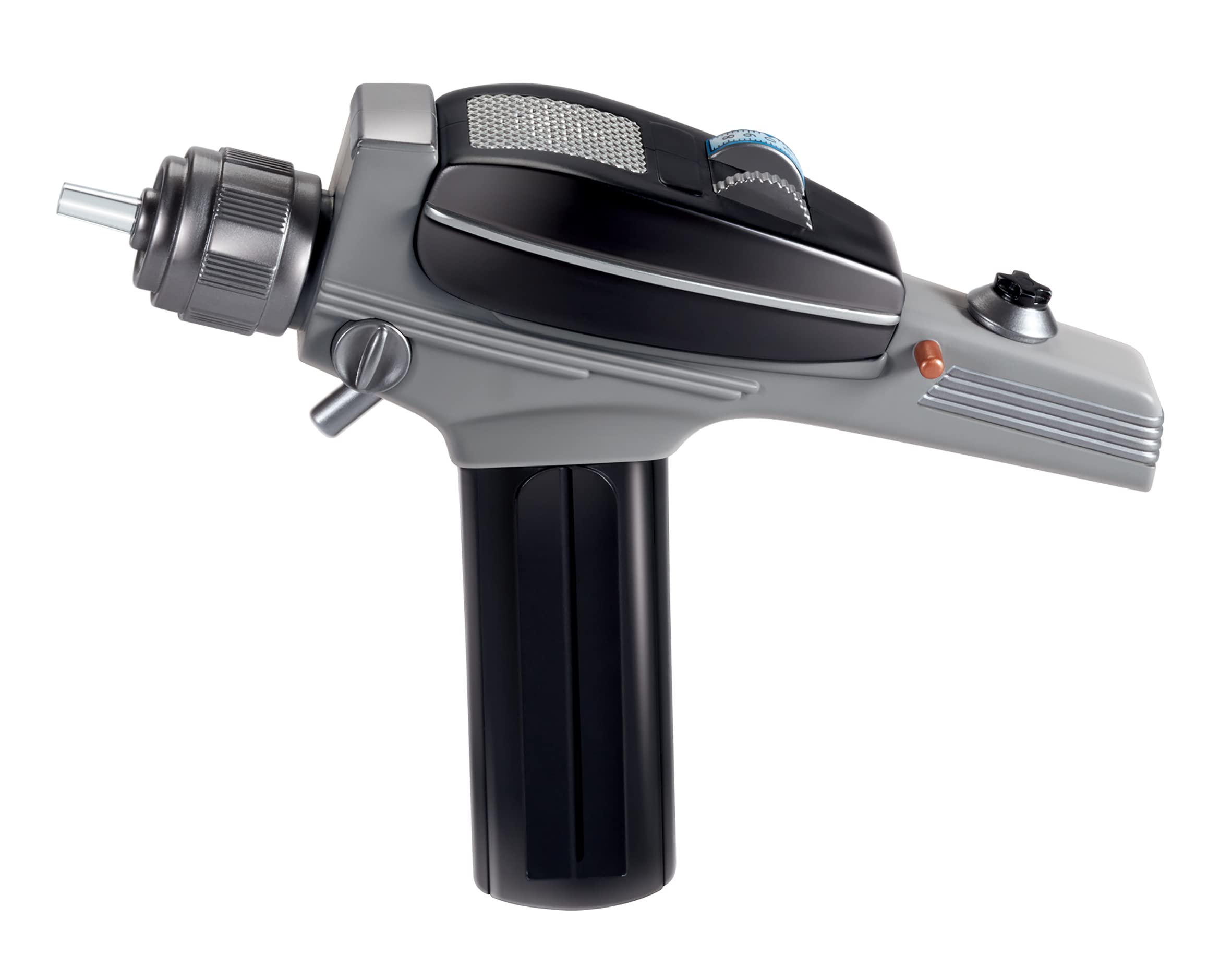 BANDAI Original Series Star Trek Phaser | 10'' Star Trek Model Phaser with Realistic Sounds and Display Stand | Great Collectable Toys Or Star Trek Gifts, (Packaging May Vary)
