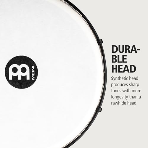 Meinl Percussion Djembe Hand Drum Circle Instrument with Synthetic Shell and Head, Alpine Series β NOT Made in China β Easy Tuning, 2-Year Warranty (ADJ12-KA)