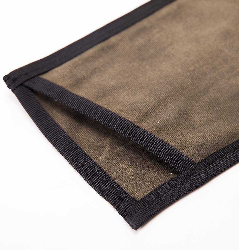 Meat Cleaver Knife Sheath,Butcher Chef Knife Edge Guard,Durable Wide Knives Blade Edge Protectors,Waxed Canvas Chef Knife Case, Heavy Duty Chef Knife Cover-Knives Not Included