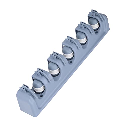 Broom Holder, Neat Light Weight Mop Wall Mounted Rack Easy To Install for Garage(Type B)