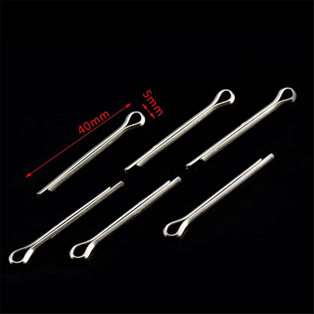 CHDHALTD 10pcs Stainless Steel Lock Pins Bicycle DIsc Brake Pads Lock Pins Quick Lock Release Pin for MTB Road Bike