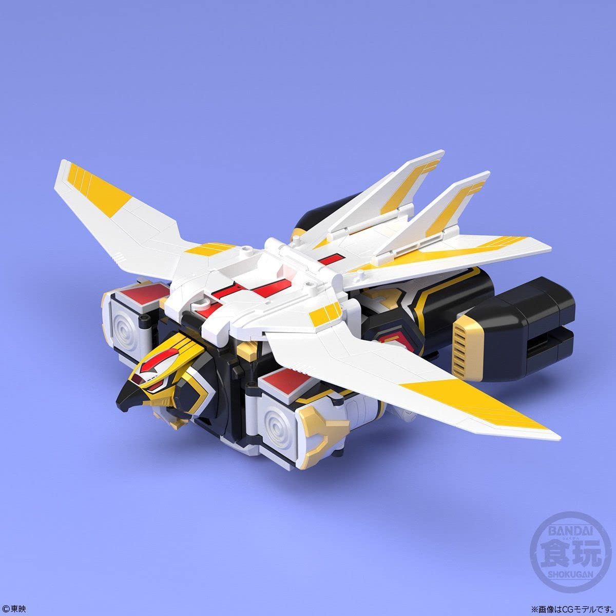 Bandai Shokugan Super Mini PLA Choujin Sentai Jetman Jet Garuda