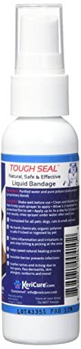 KeriCure As Seen on HSN - Tough Seal Liquid Bandage, 2 Pack, Spray on Wound Care for Dogs, Cats, Pets and Small Animal First Aid, Made in The USA