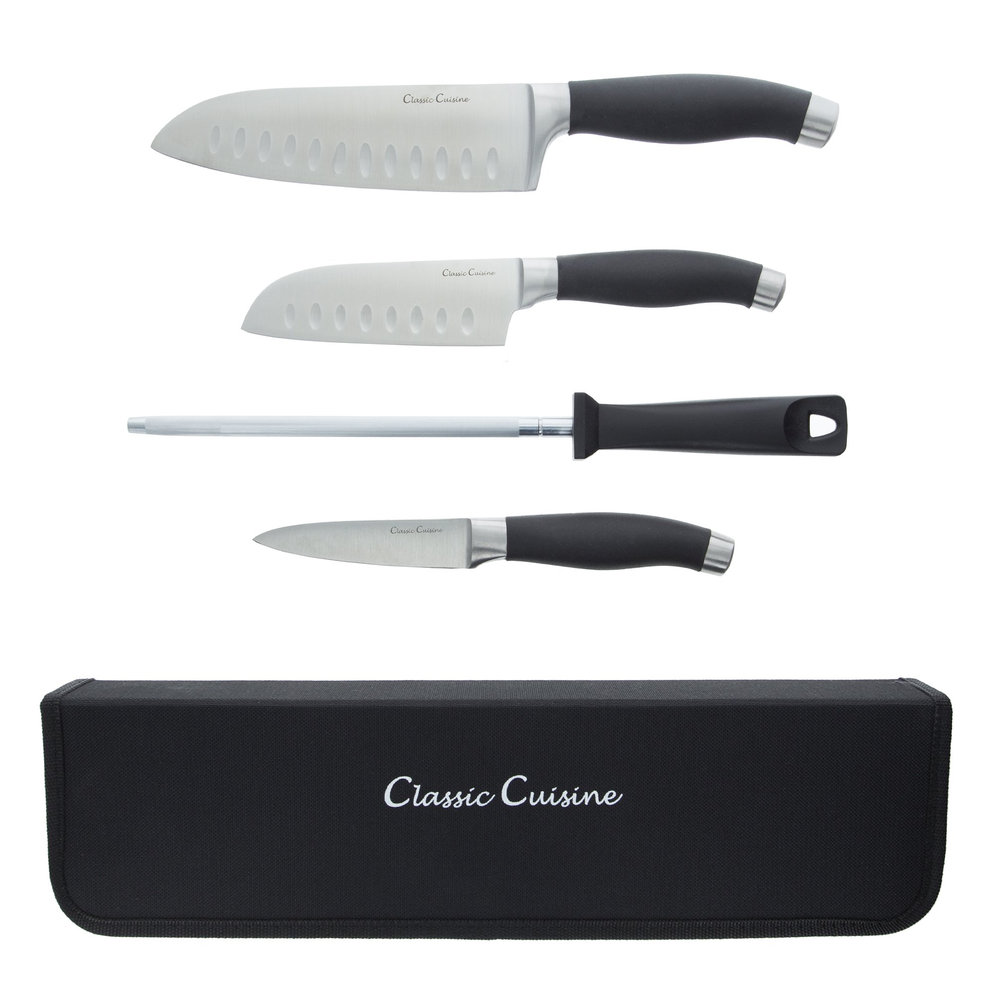 Classic Cuisine Knife Set, Normal, Stainless Steel