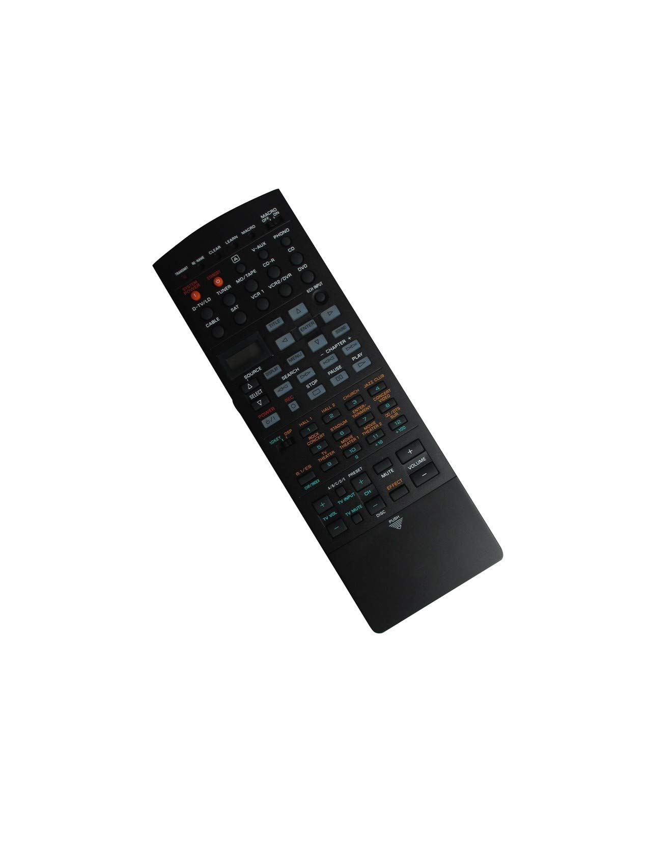 HCDZ Replacement Remote Control for Yamaha RAV228 WB679600 DSP-AX2400 RX-V2400 RX-V2400RDS A/V AV Receiver Amplifier