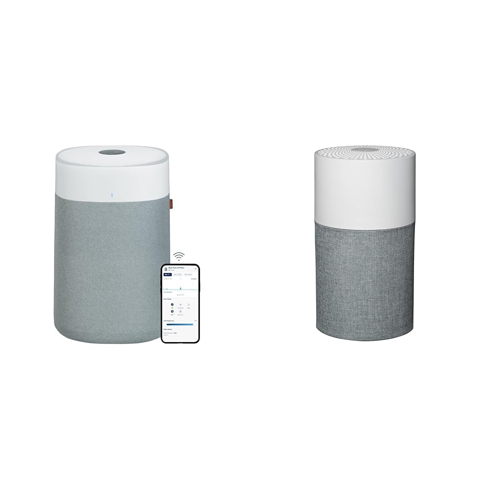 BLUEAIR Air Purifiers for Large Home Room & Air Purifiers for Bedroom, HEPASilent Small Room Air Purifiers for Home, Air Purifiers for Pets Allergies Air Cleaner, Virus Air Purifier for Dust
