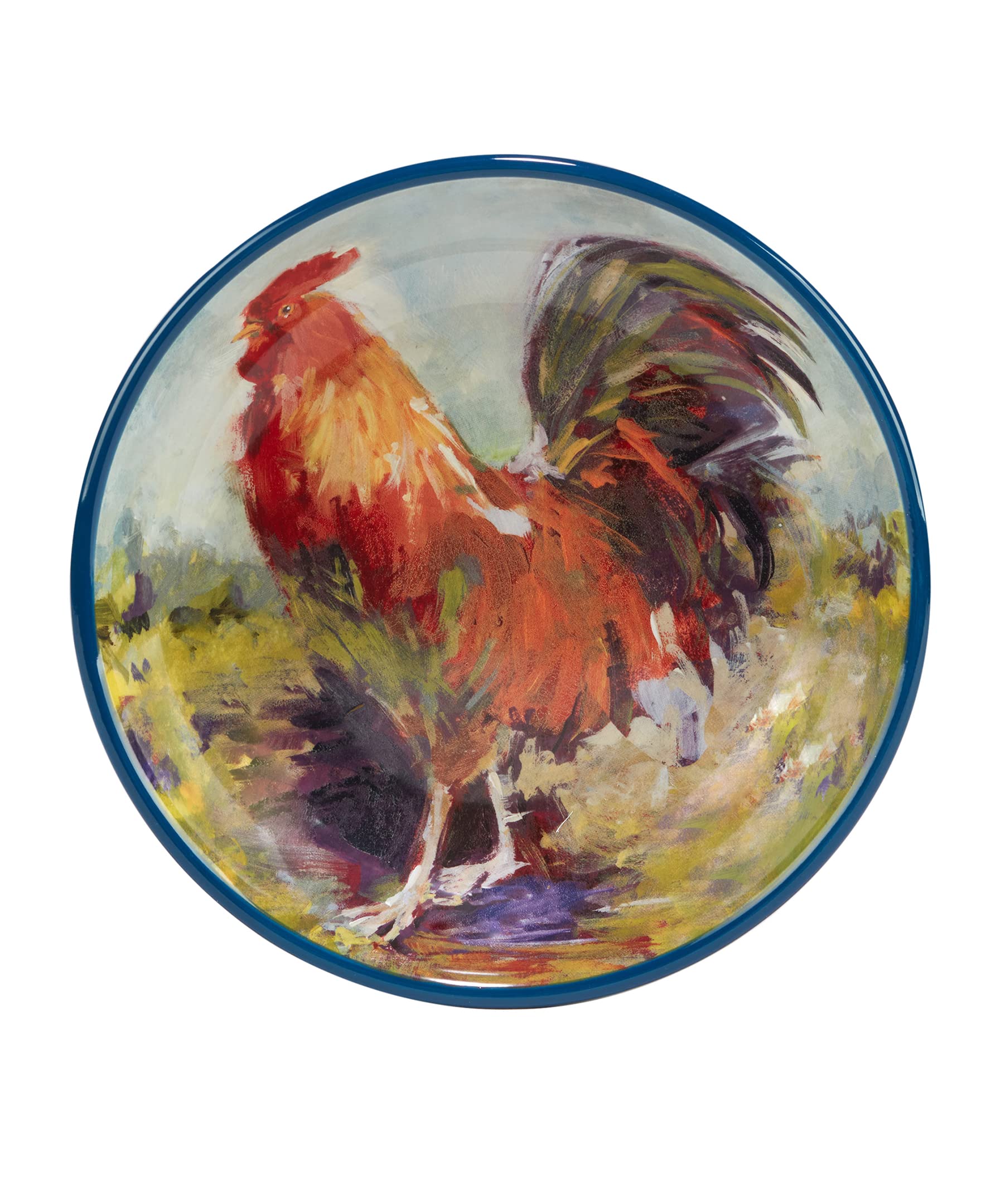 Certified International Rooster Meadow 36 oz. Soup/Cereal Bowls, Set of 4