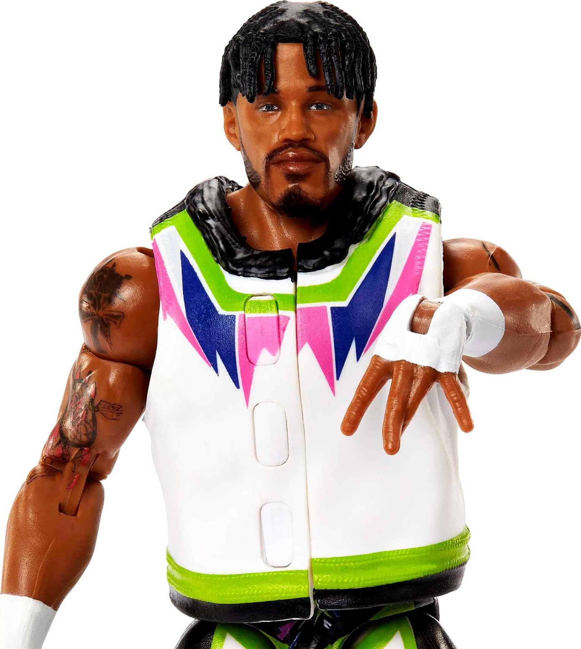 Mattel WWE Wes Lee Elite Collection Action Figure, 6-inch Posable Collectible Gift for WWE Fans Ages 8 Years Old & Up