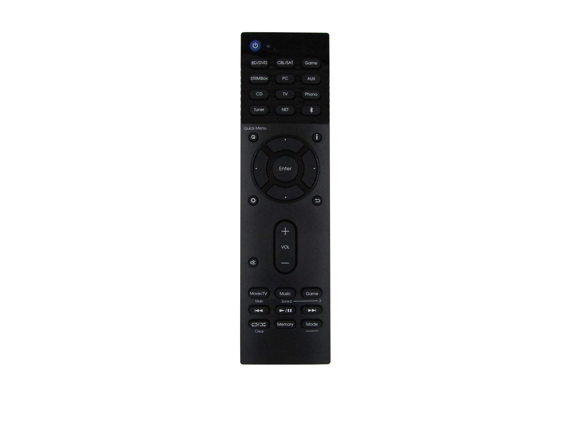 HCDZ Replacement Remote Control for Integra DRX-2 DRX-3 DRX-3.1 DRX-2.1 7.2 Channel Network A/V Receiver
