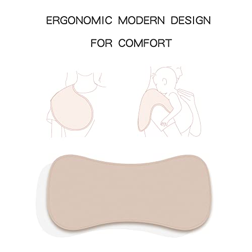 Konssy Baby Burp Cloths Sets for Unisex- 6 Pack Large Cotton Burping Cloth for Newborn,Baby Girls and Boys