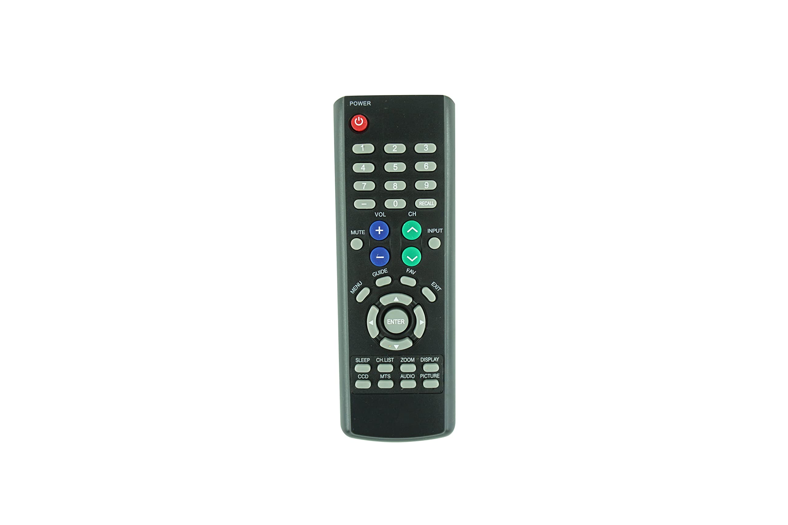 HCDZ Replacement Remote Control for Apex Digital LD4088 LD4088RM LCD HDTV TV Television