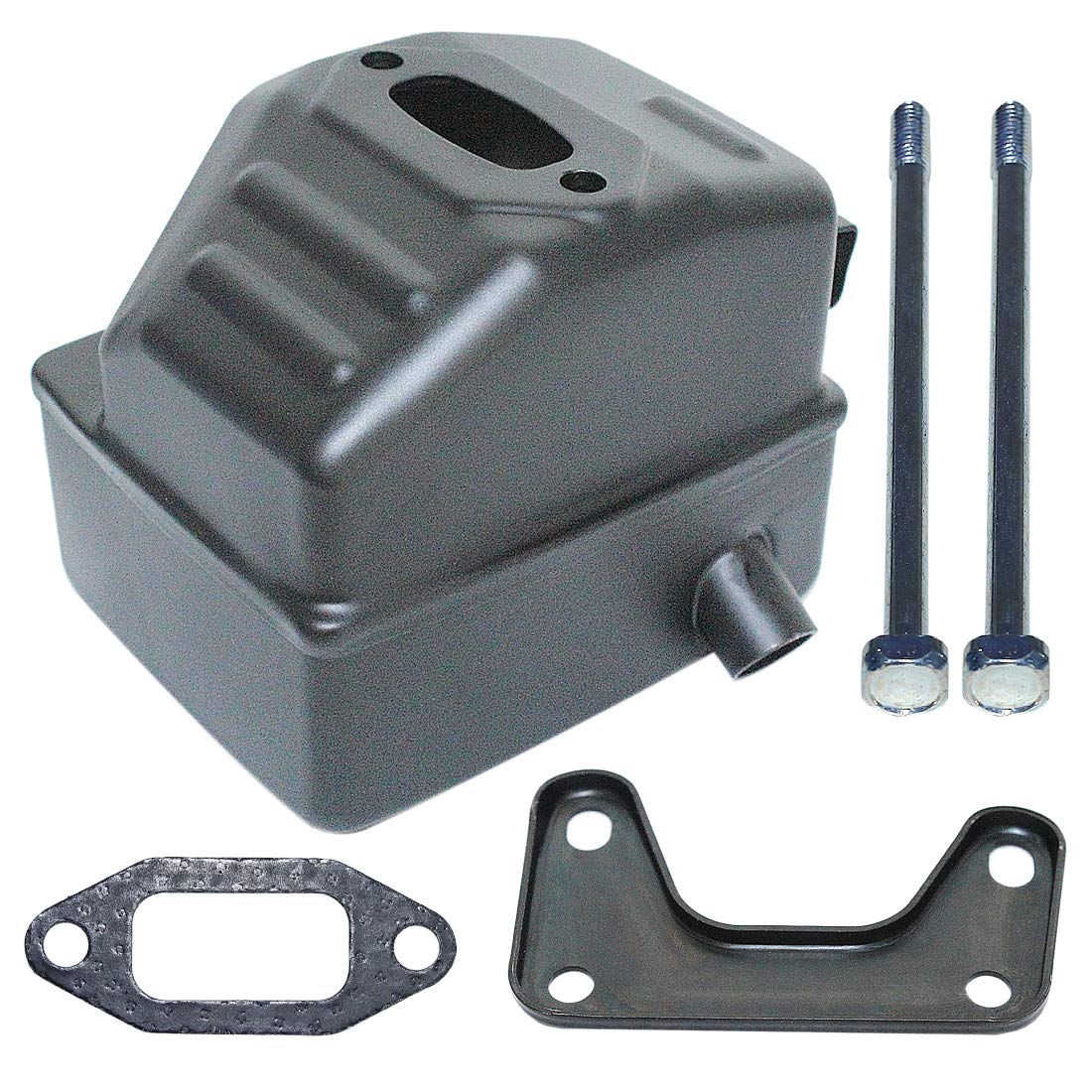AUMEL Muffler Exhaust Silencer Bracket Bolt Gasket Kit for Husqvarna 394 394XP 395 Chainsaw Replace 503 71 13 05