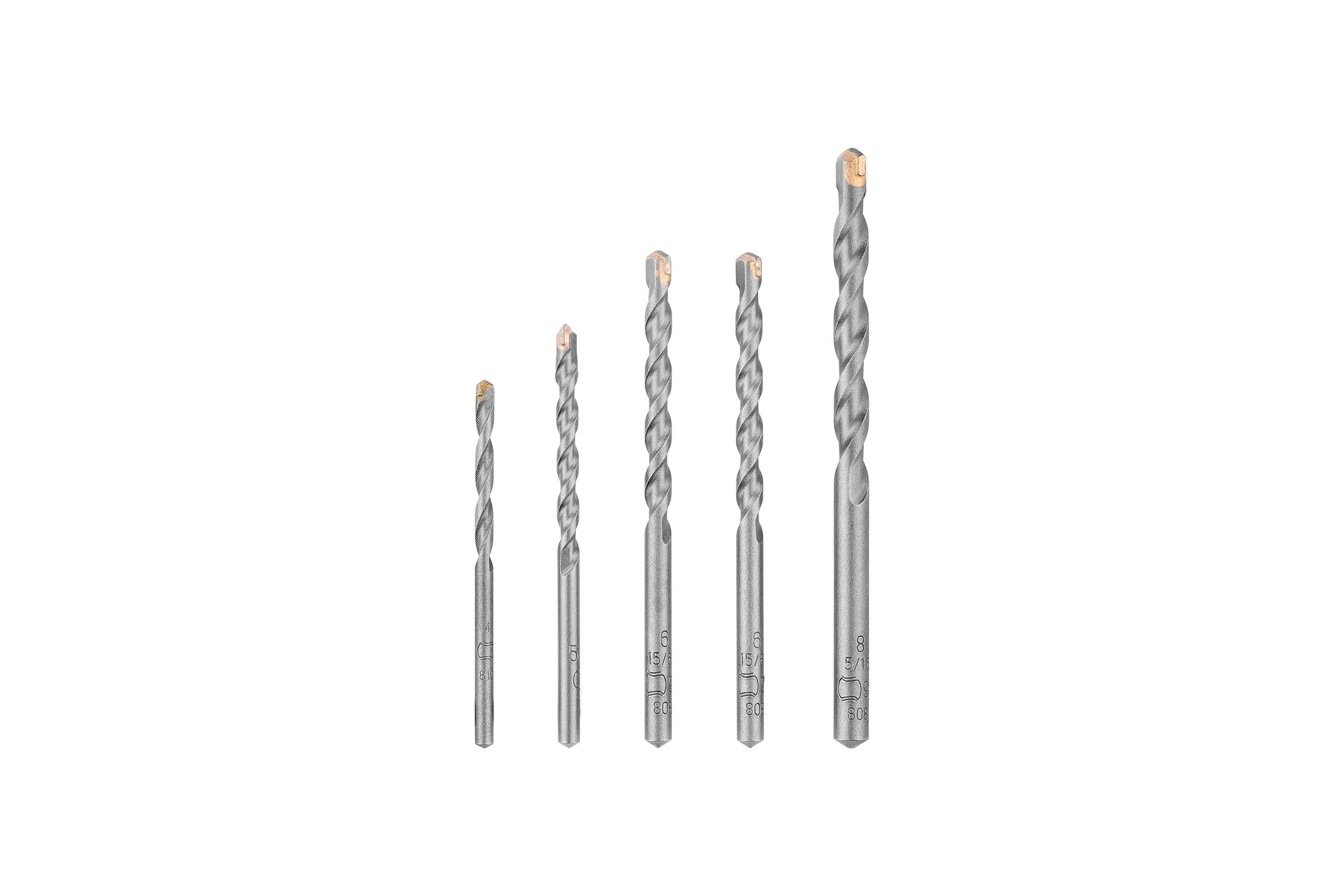 Bosch Professional 260925C095 5 TLG. Betonbohrer Set (für Beton, Zubehör Schlagbohrer) 5-Piece (Concrete, Accessories Impact Drill)