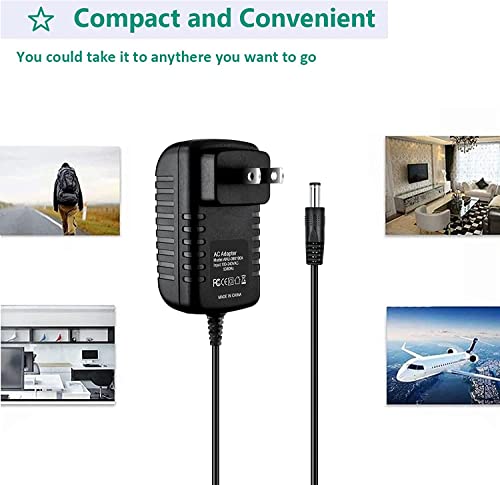 Guy-Tech AC/DC Adapter Compatible with Dana by AlphaSmart ACC-AC55 41-7.5-500D ACCAC55 41-75-500D Alpha Smart 7.5 V Class 2 Transformer Power Supply Cord Cable Wall Charger