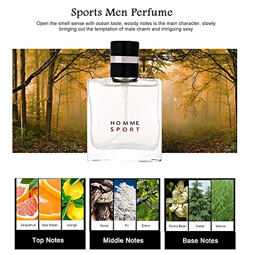 Brrnoo 25 ml 4 Bottles Men's Perfume, Perfume Mature Men Perfume Long Lasting Perfume, Lightweight Durable Perfume Cologne Perfume Set, Christmas Thanksgiving for Idea Adeau Homme