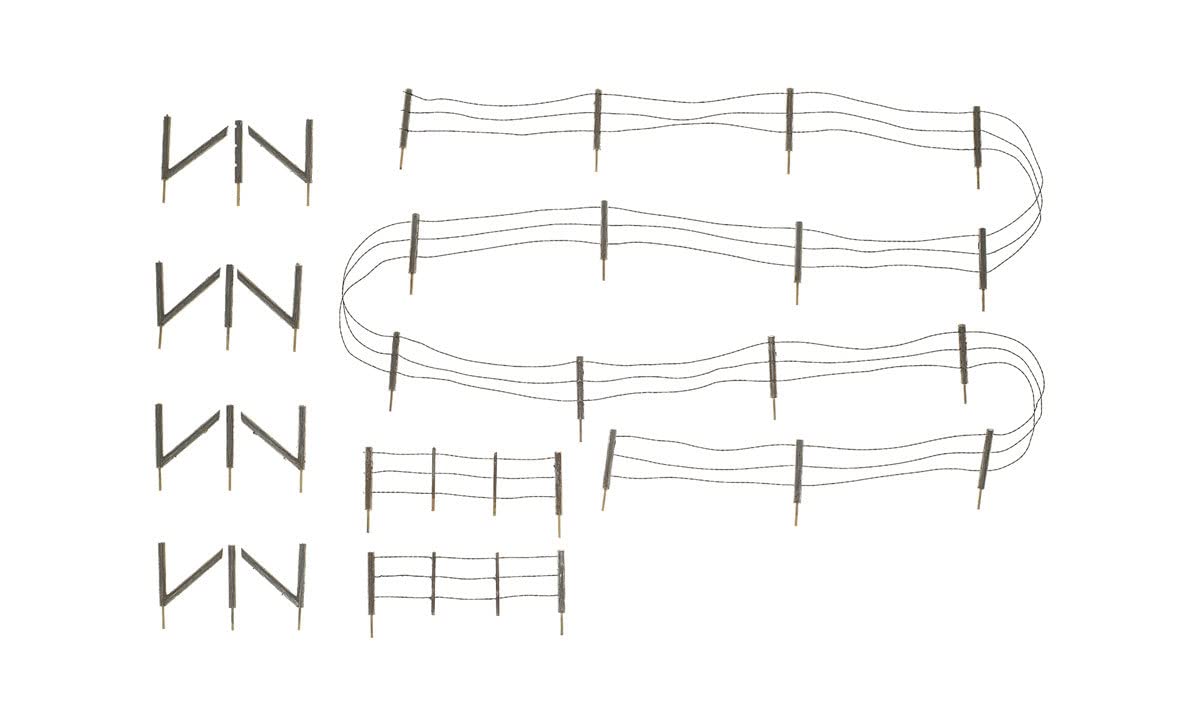 Micro-Mark Woodland Scenics® Barbed Wire Fence O Scale
