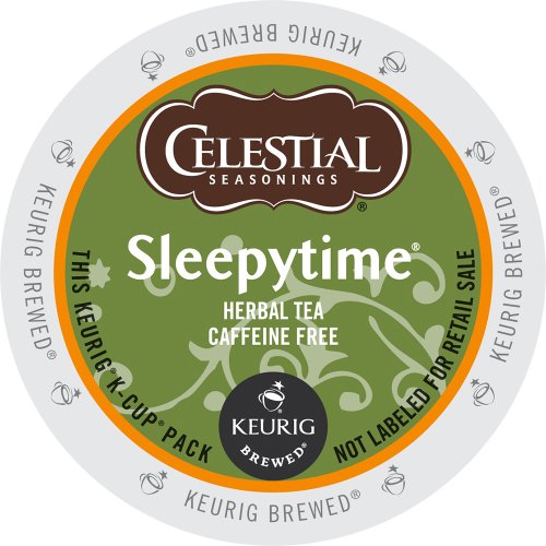 Keurig, Celestial Seasonings, Sleepytime Herbal Tea, K-Cup packs, 50 Count