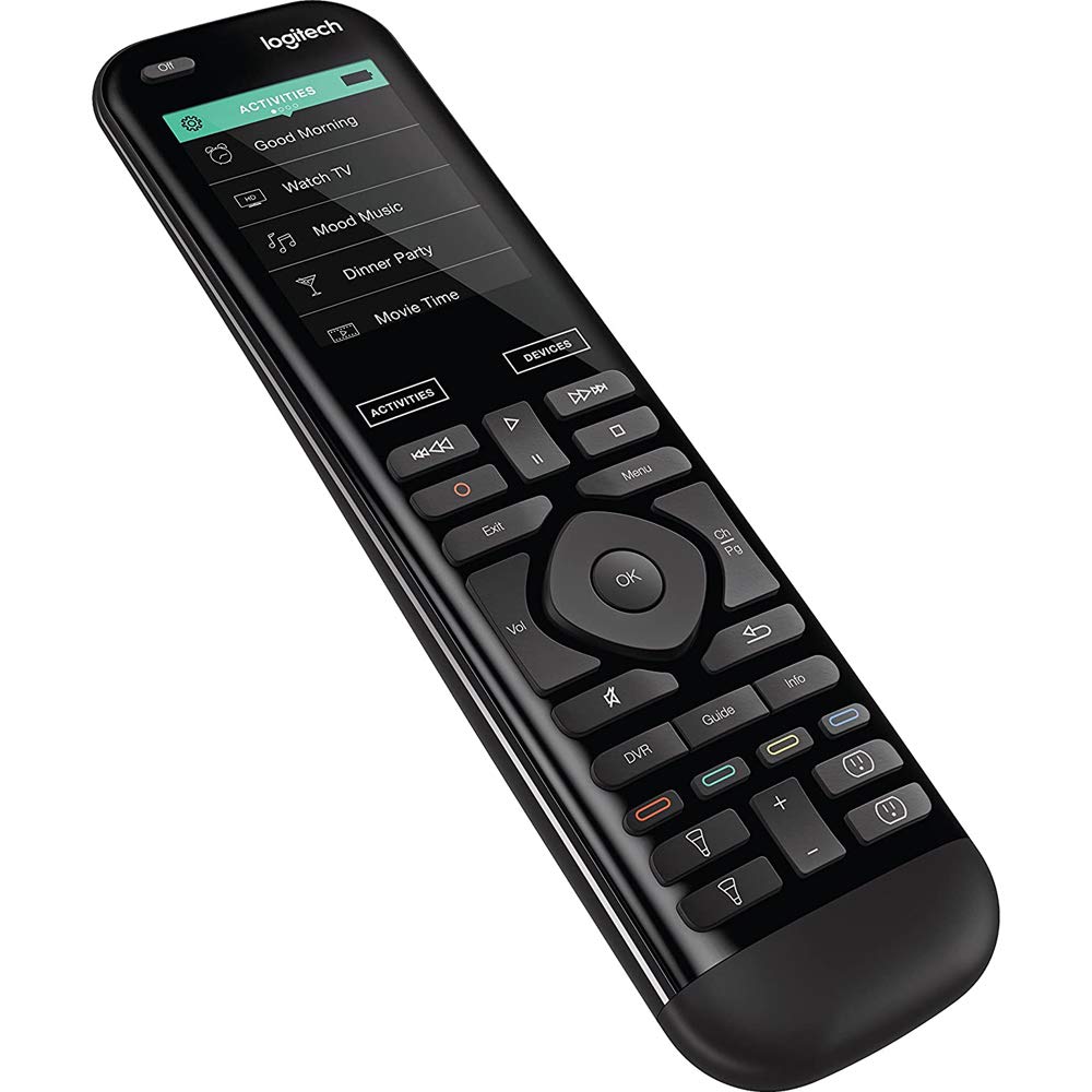 Logitech Harmony Elite Remote Control, Hub and App (Renewed)