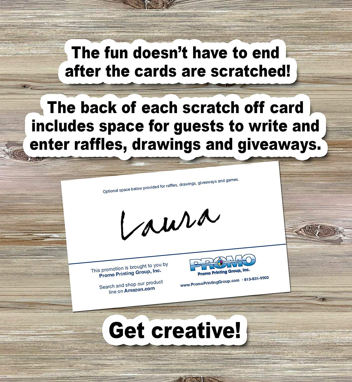 Generic What’s in The BoxScratch Off Cards-(30 Pack)-Birthday Party Scratch Off Tickets-Bridal Shower-Holiday Scratch Off-Customer and Employee Appreciation-Christmas Scratch Off