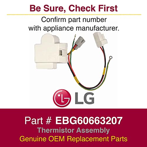 LG EBG60663207 Genuine OEM PTC Thermistor Assembly for LG Refrigerators