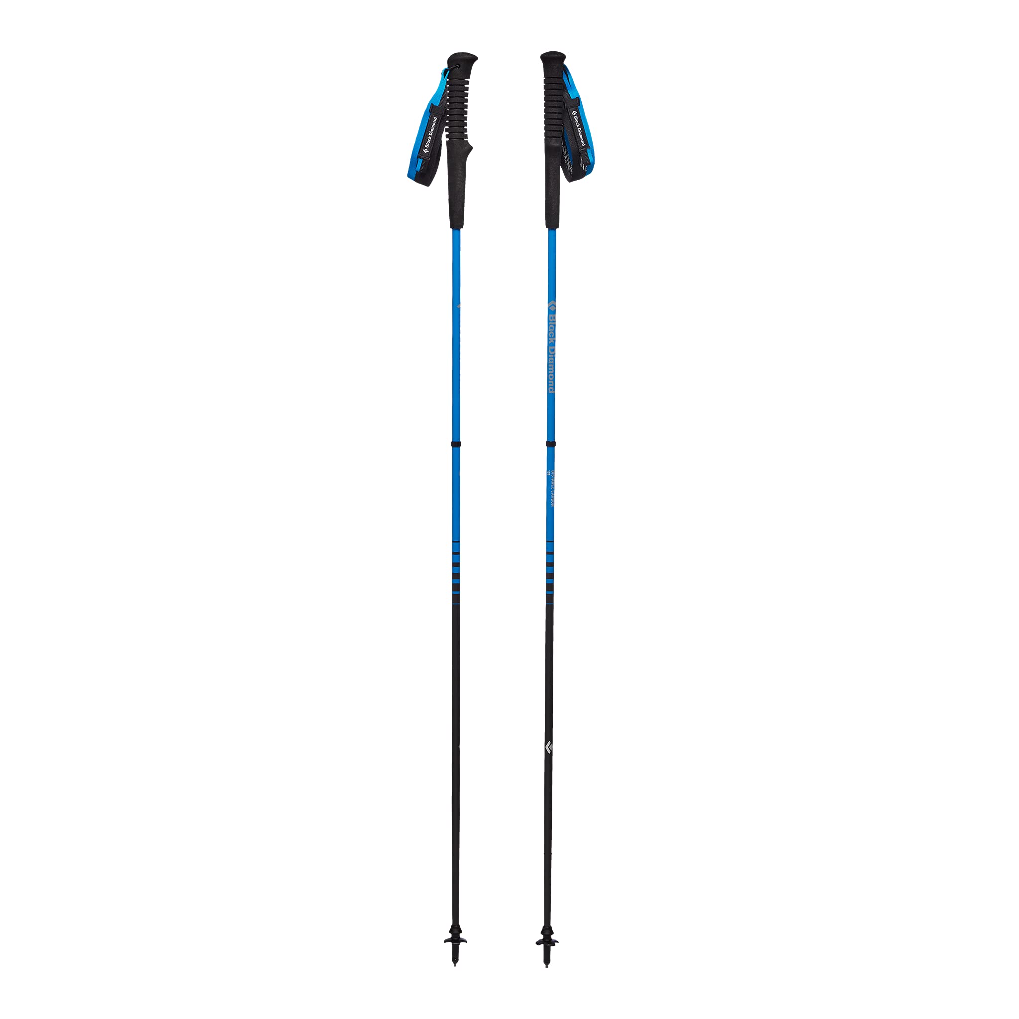Black Diamond Equipment - Distance Carbon Trail Running Trekking Poles - Ultra Blue - 125 cm