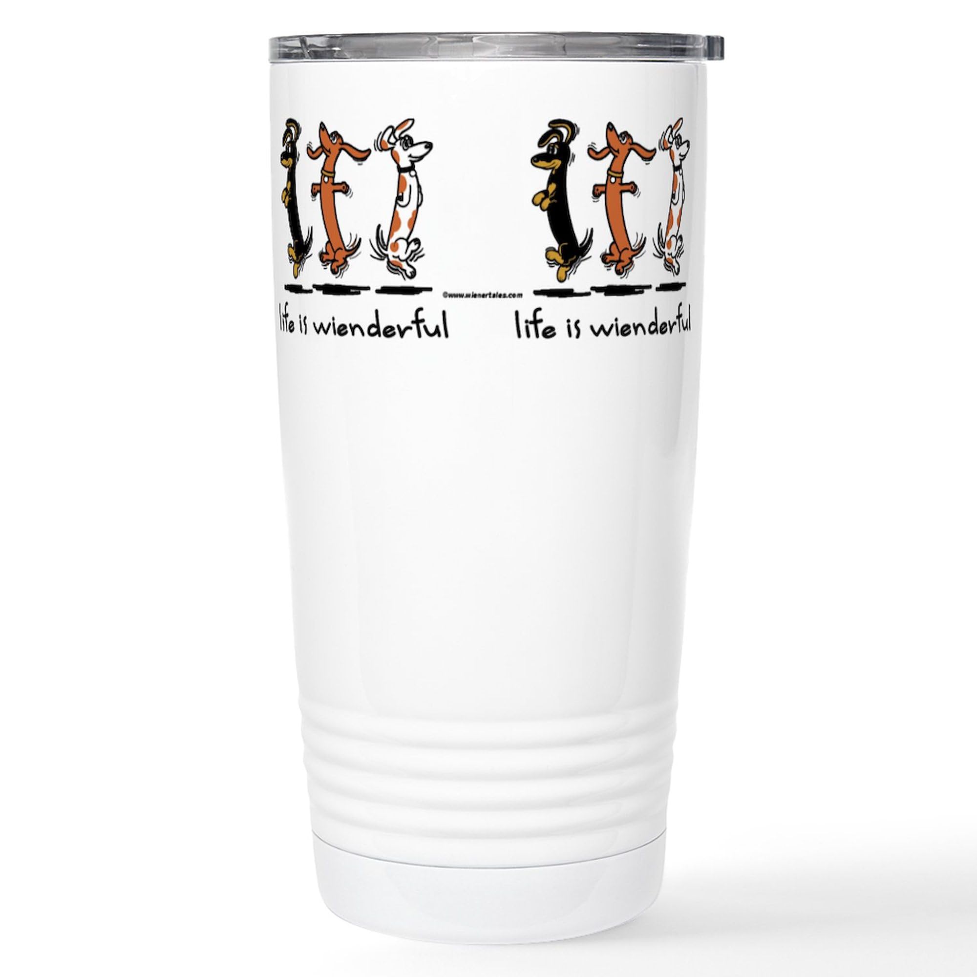 CafePress Stainless Steel Travel Mug Stainless Steel Travel Mug, Insulated 20 oz. Coffee Tumbler