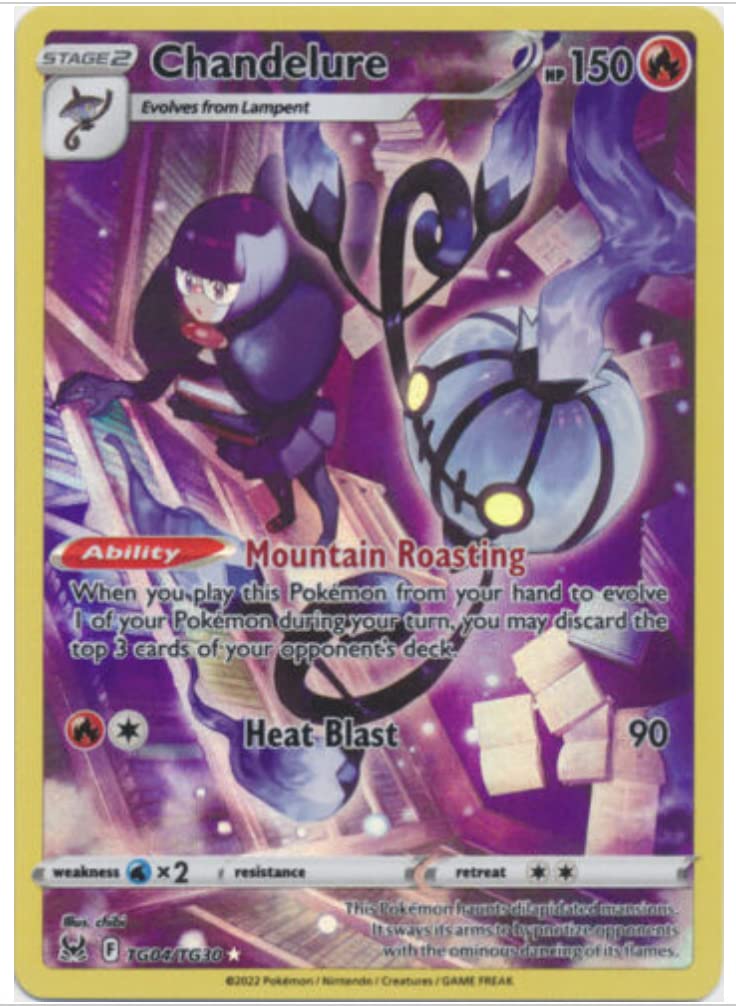 Chandelure - TG04/TG30 - Lost Origin - TG14/TG30 - NM/M