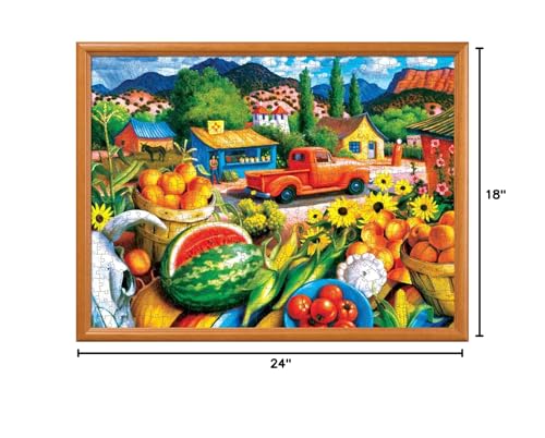 MasterPieces 550 Piece Jigsaw Puzzle for Adults, Family, Or Youth - Summer Fresh - 18"x24"